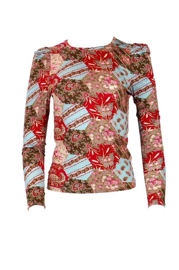 Kristinit Caron Top - Calico | Garmentory