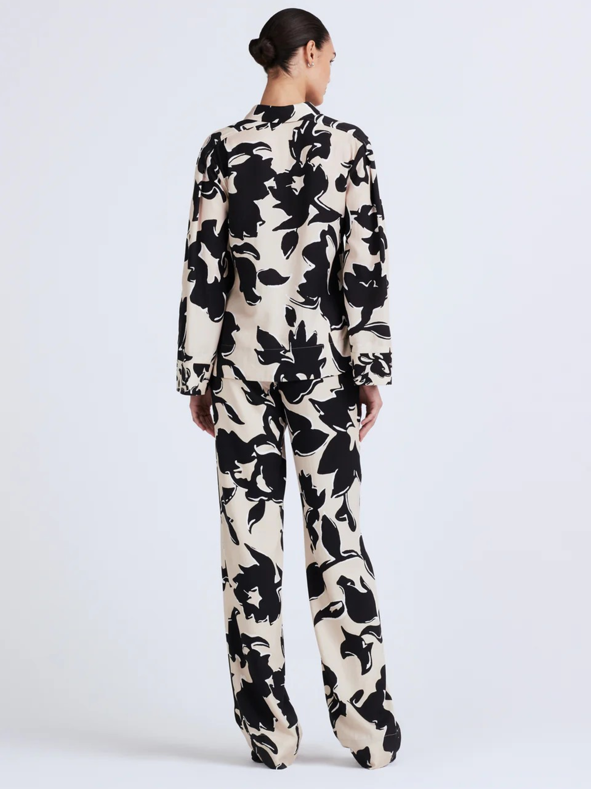 Derek Lam Lacey Button Down Shirt - Safari Multi | Garmentory