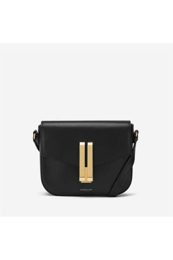 DeMellier The Small Vancouver Smooth Leather Bag - Black | Garmentory