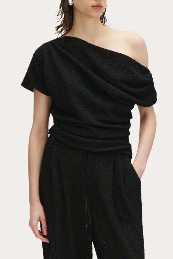 Rachel Comey Doria Top - Black | Garmentory