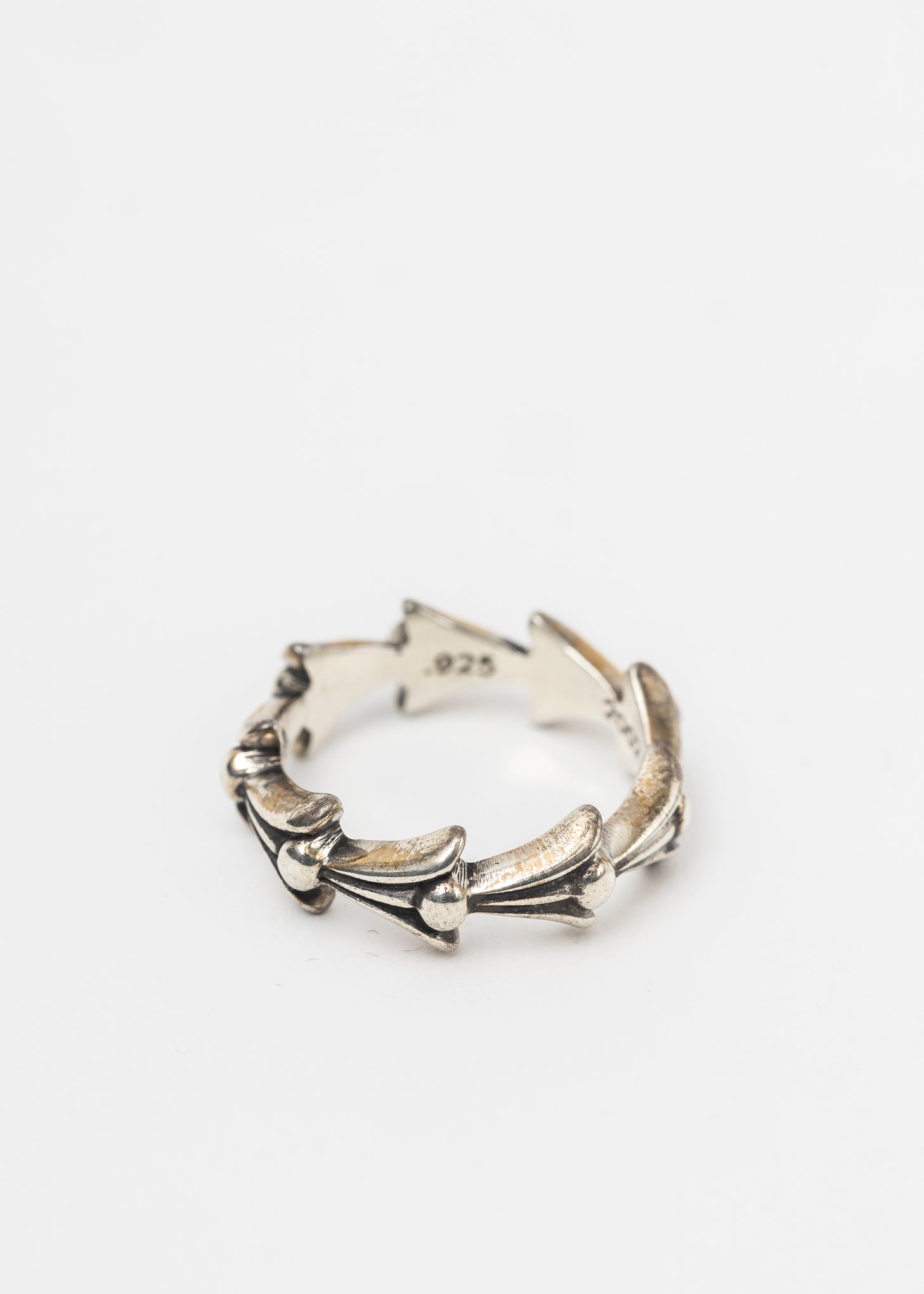 chrome hearts Cross Tall Ring - Silver | Garmentory