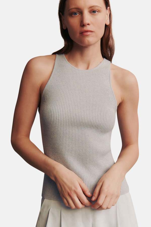 TWP Harbor Cashmere Tank - Ancient Water | Garmentory