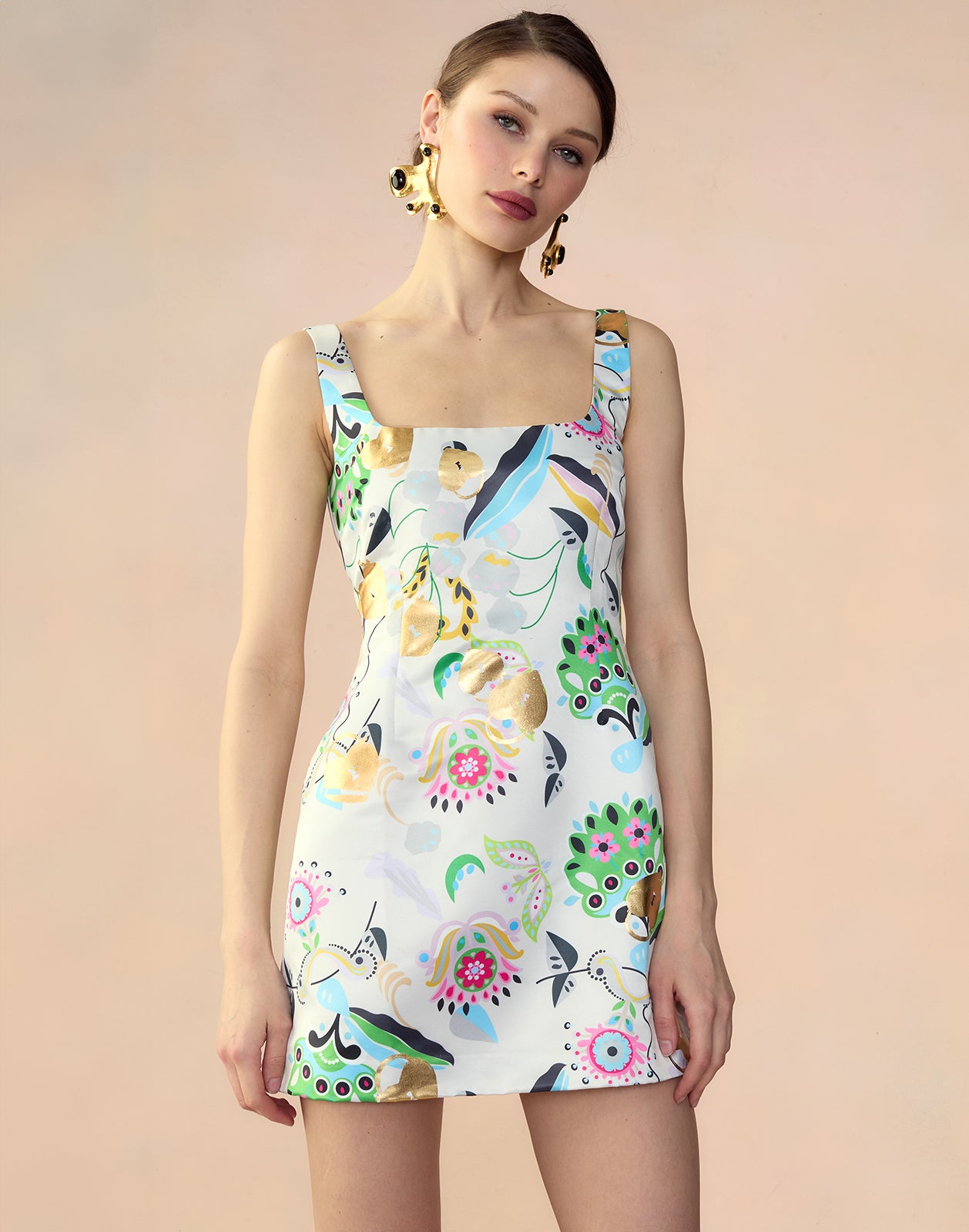 Cynthia Rowley Love Lock Dress - White Multi | Garmentory