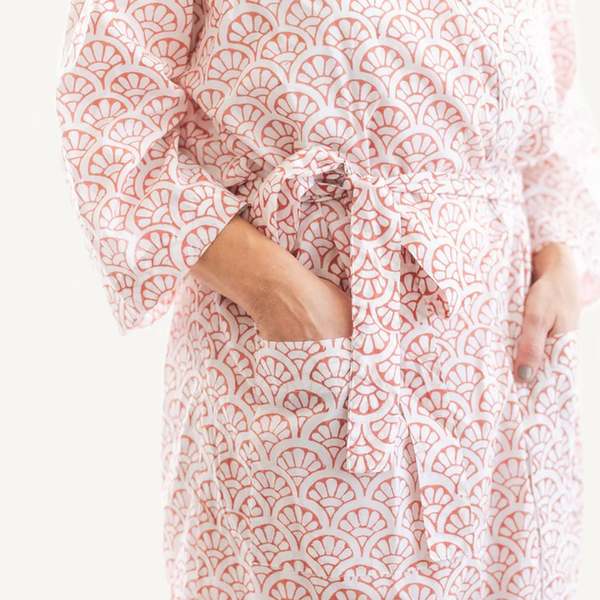 Rahab's Rope Robe - Coral | Garmentory