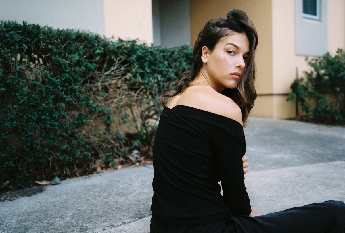 Permanent Vacation Shoulderless Top - Black | Garmentory