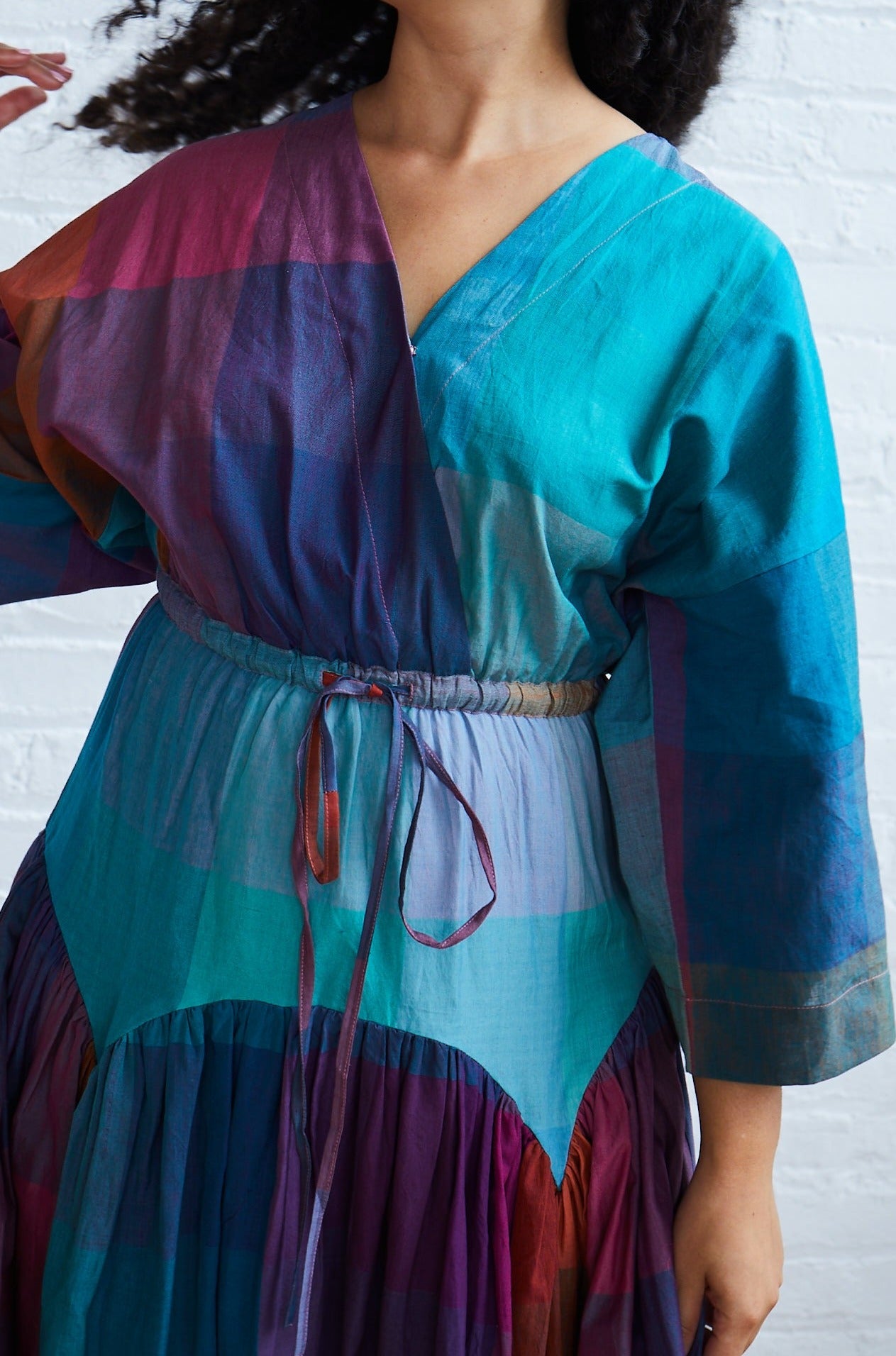 Rujuta Sheth Woodstock Dress - Aura Chex | Garmentory