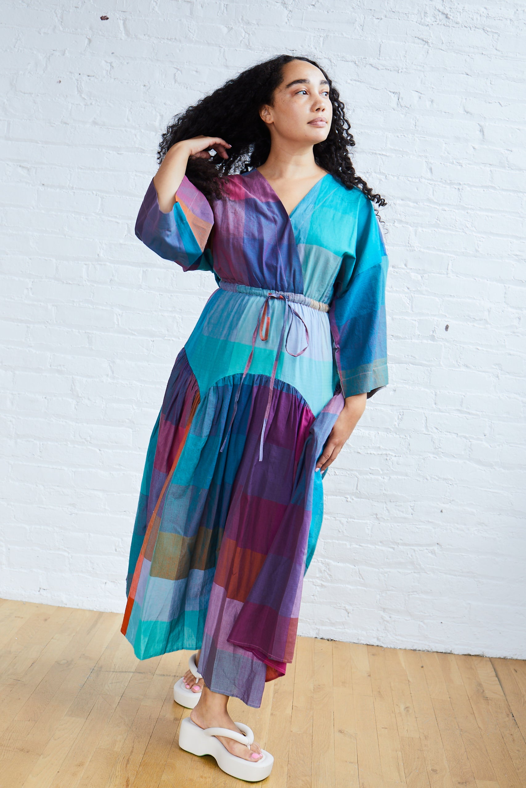 Rujuta Sheth Woodstock Dress - Aura Chex | Garmentory