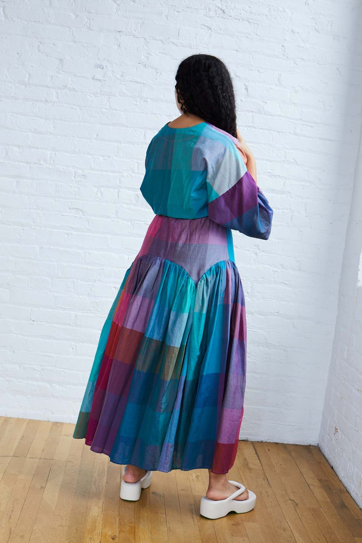 Rujuta Sheth Woodstock Dress - Aura Chex | Garmentory