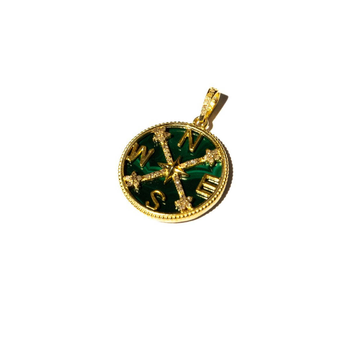 Paula Rosen Compass Rose Charm - Gold | Garmentory