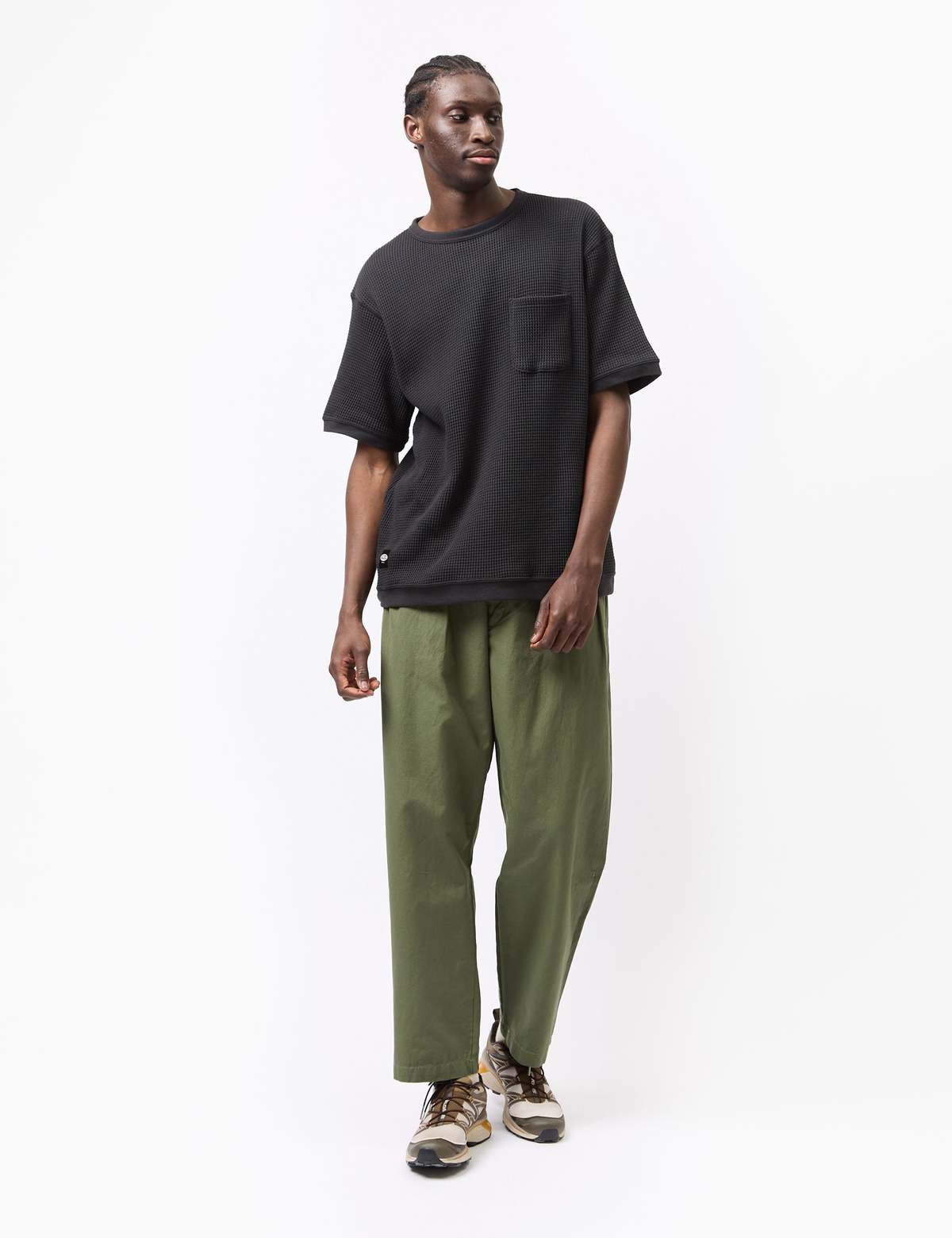 Service Works Twill Part Timer Pant - Olive Green | Garmentory