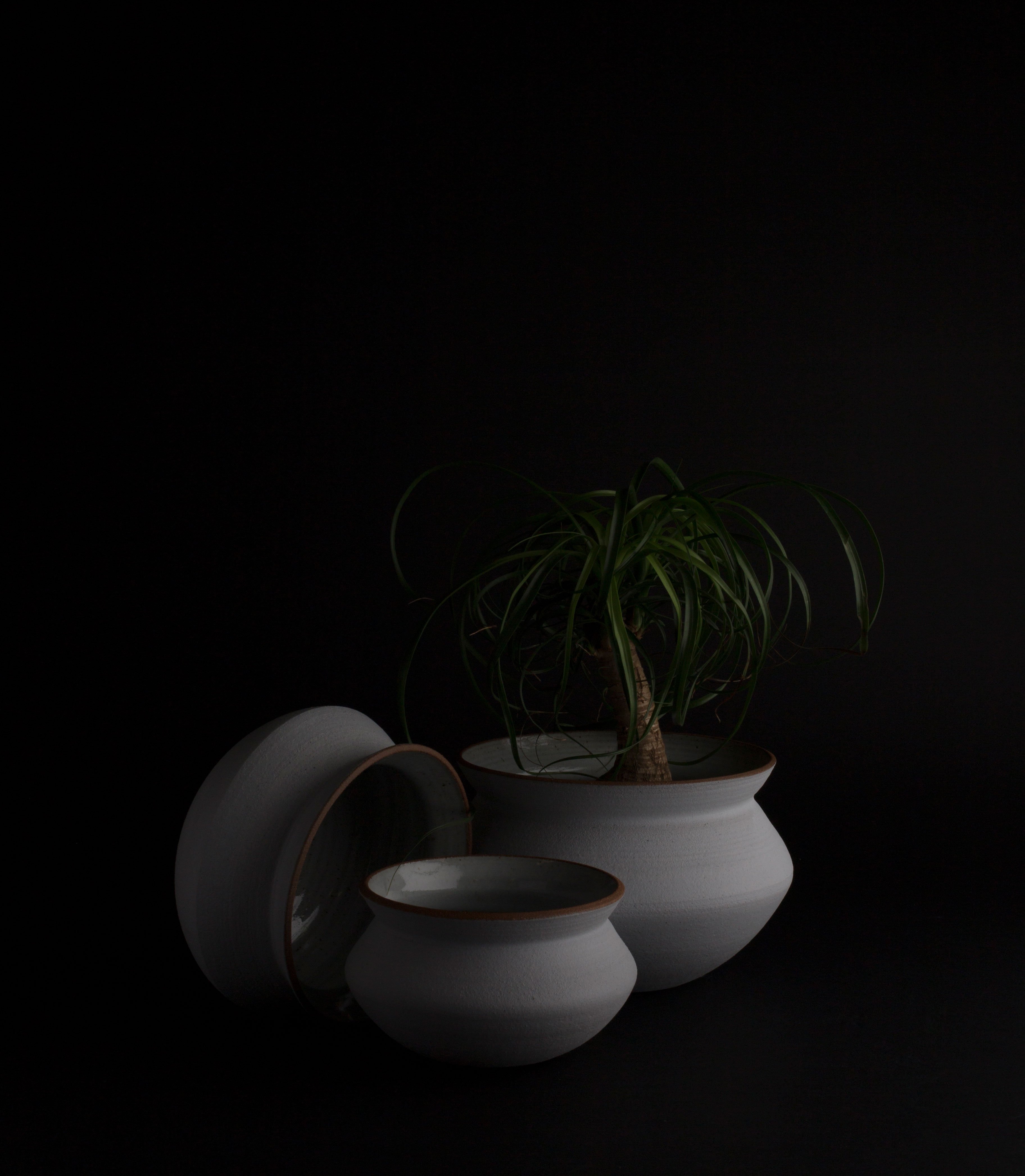 MAAARI BANGA STACKING PLANTER - SMALL BLACK | Garmentory