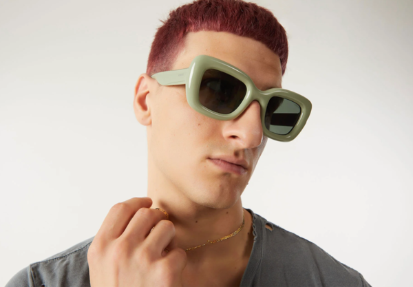 KOMONO Moss Vita Sunglasses - Green | Garmentory