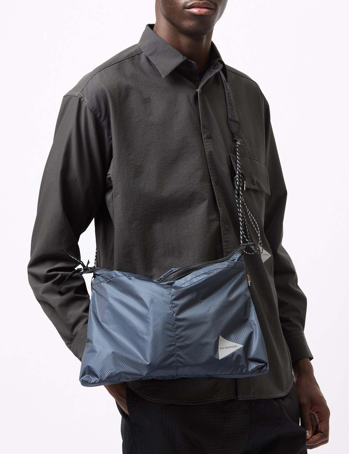 and Wander Sil Sacoche Bag - Blue | Garmentory