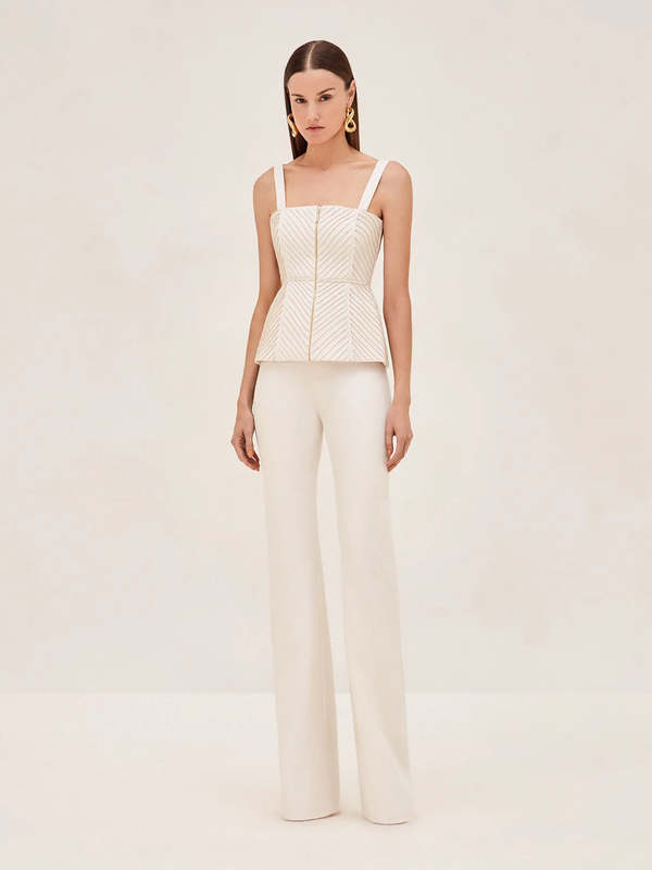 Alexis Irving Top - Ivory | Garmentory