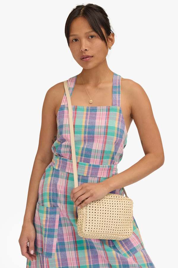 Clare V. Midi Sac Bag - Cream Rattan | Garmentory