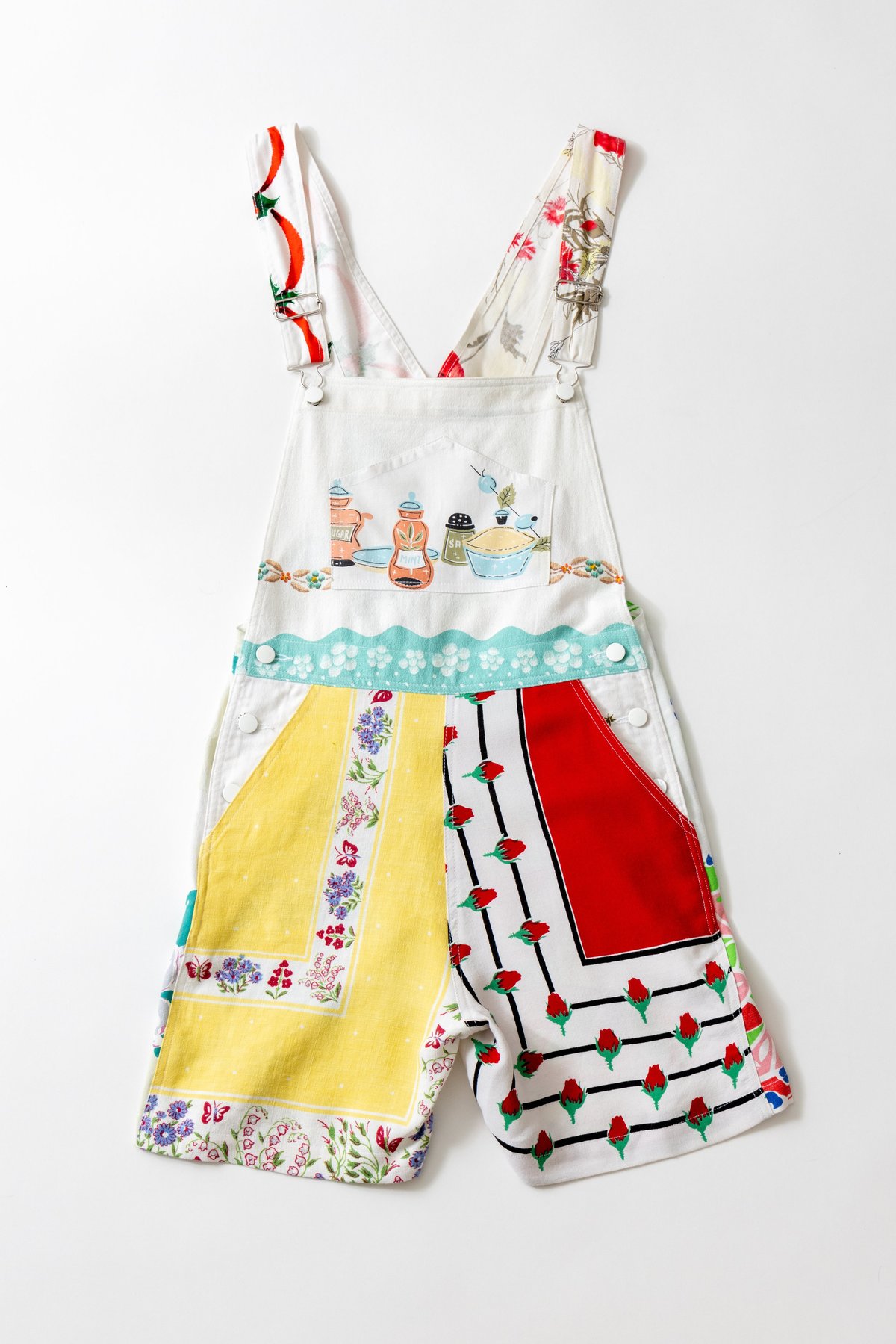 Carleen Short Dinner Party Overalls | Garmentory