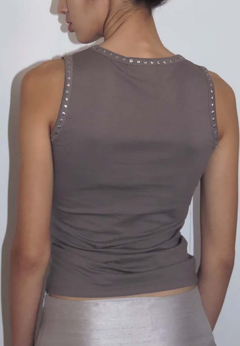 Paloma Wool Sabrina Top - Grey | Garmentory