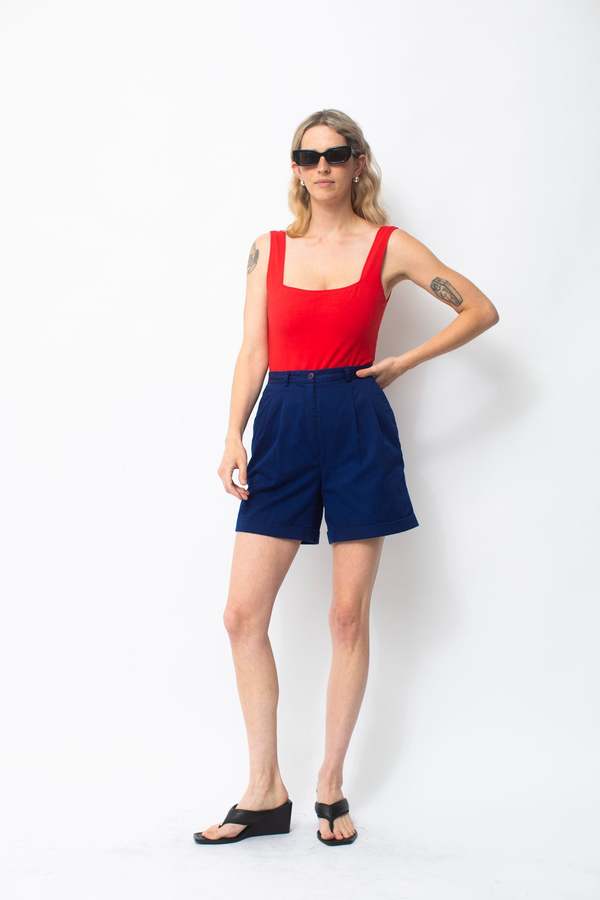Shorts Navy Blue Garmentory