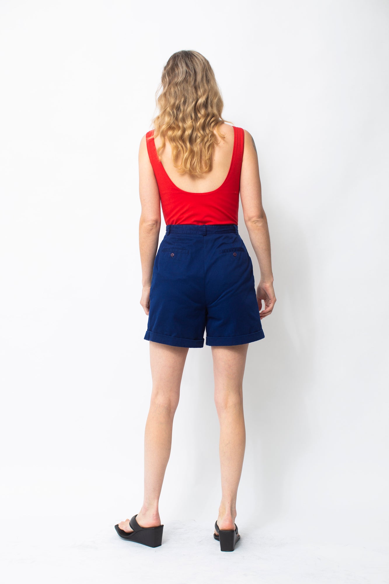 Shorts Navy Blue Garmentory