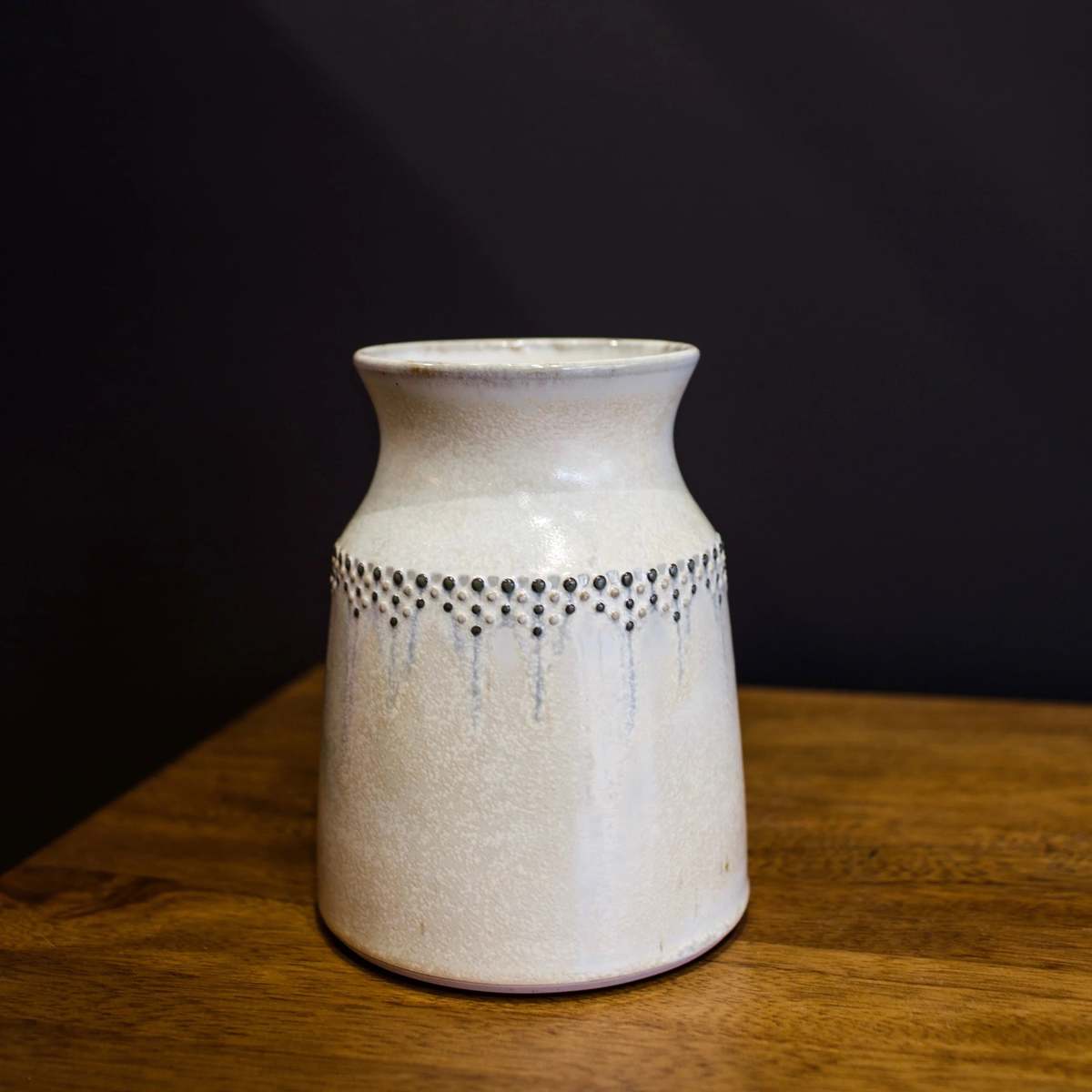 Katie Messersmith Meili Messersmith Dotted Vase - White | Garmentory