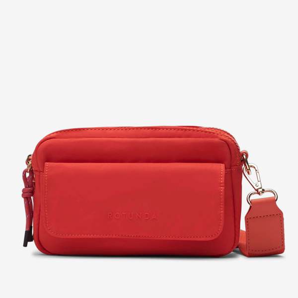 Rotunda Chett Crossbody Bag - Red | Garmentory