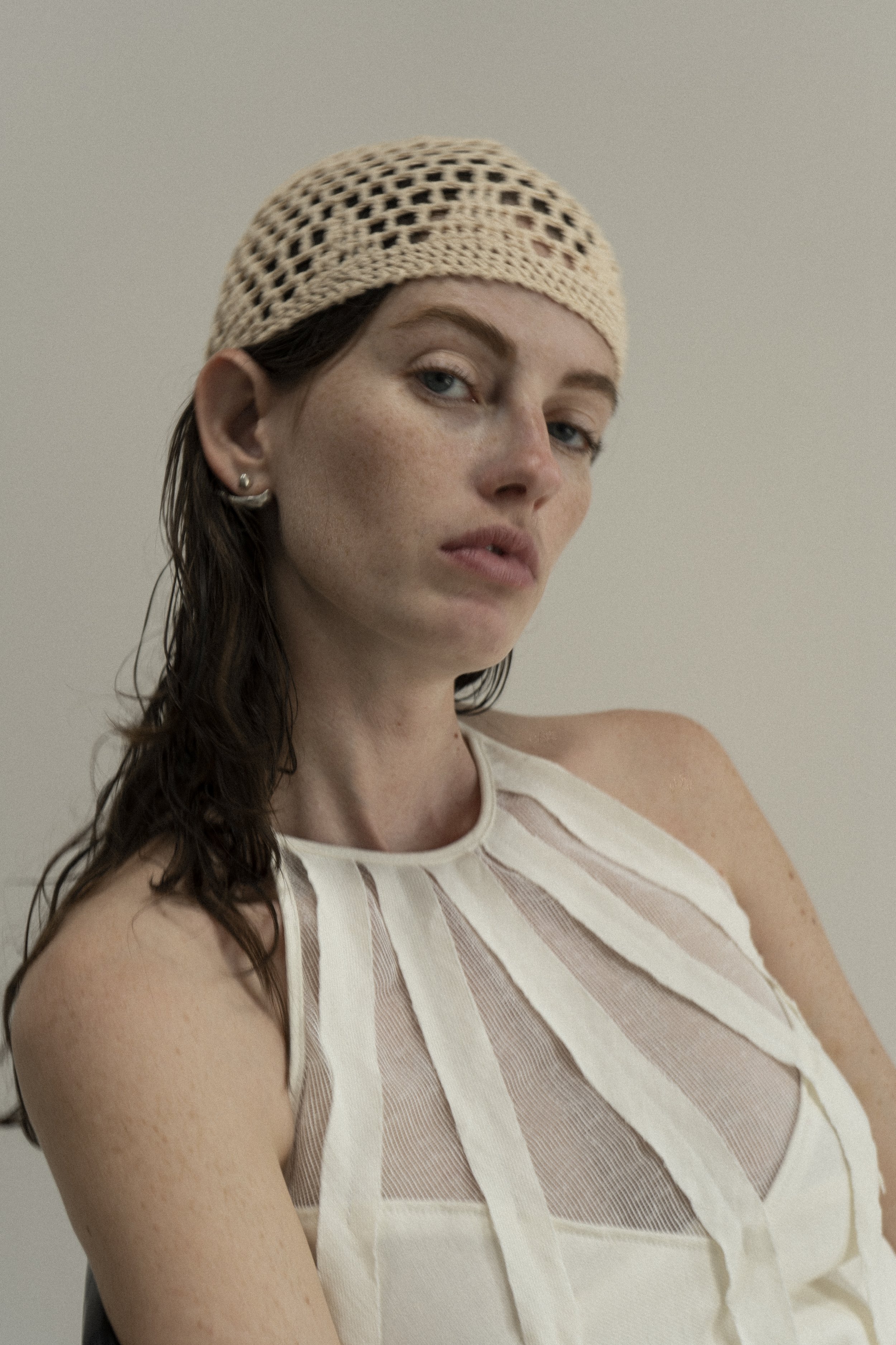 K M by L A N G E Lapsha Linen Top - White | Garmentory
