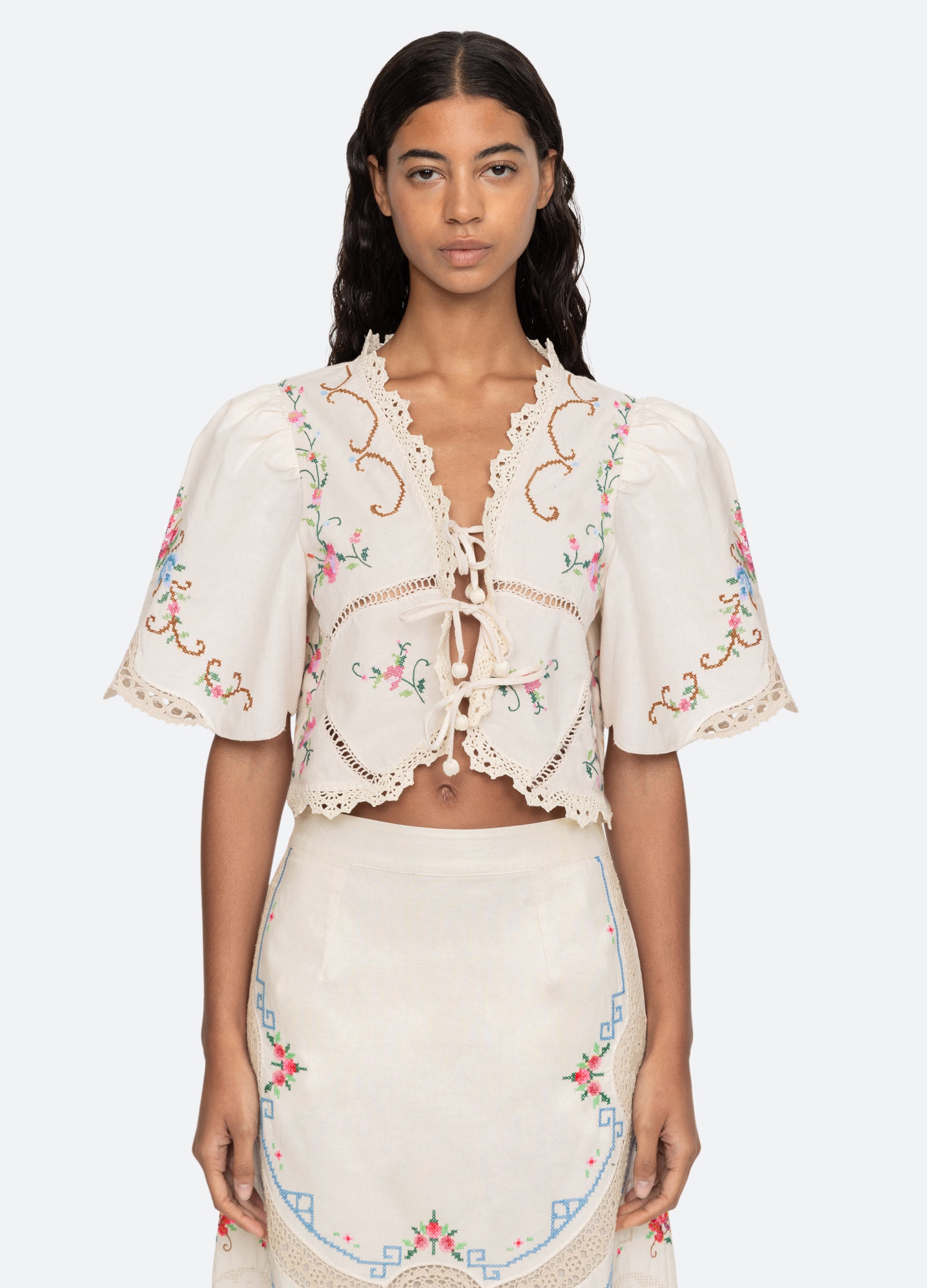 Sea NY Edwina Top - White | Garmentory