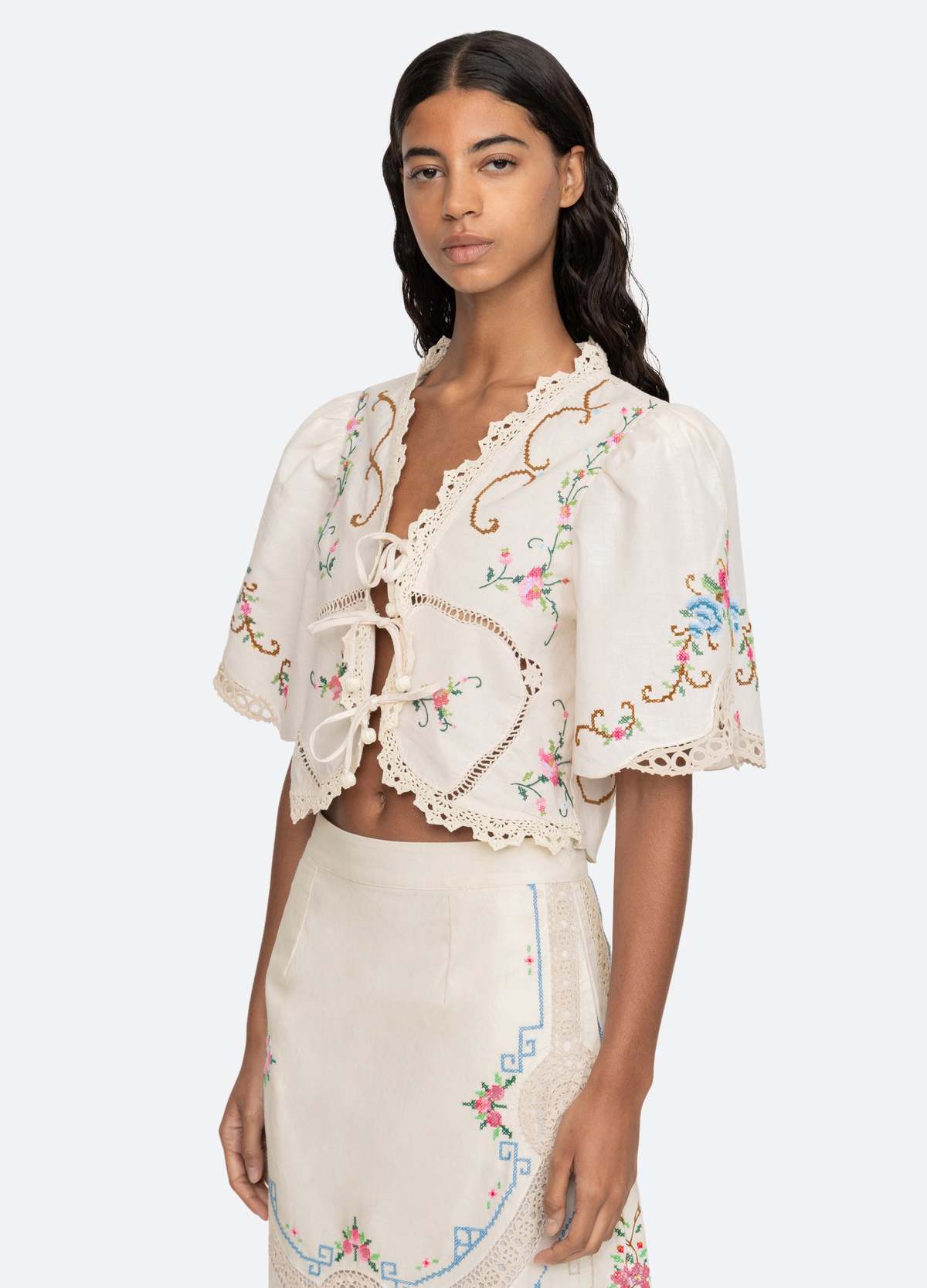 Sea NY Edwina Top - White | Garmentory