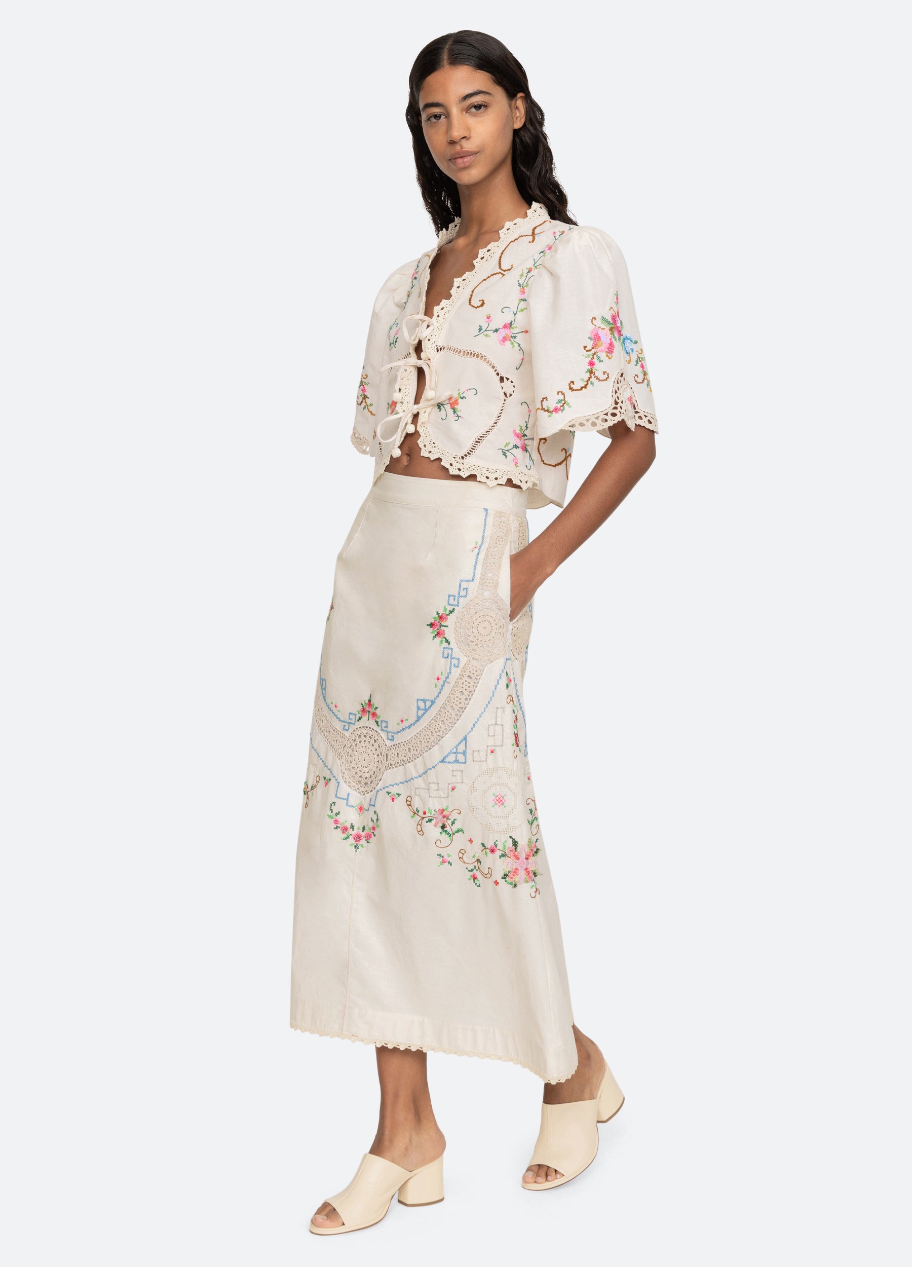 Sea NY Edwina Top - White | Garmentory