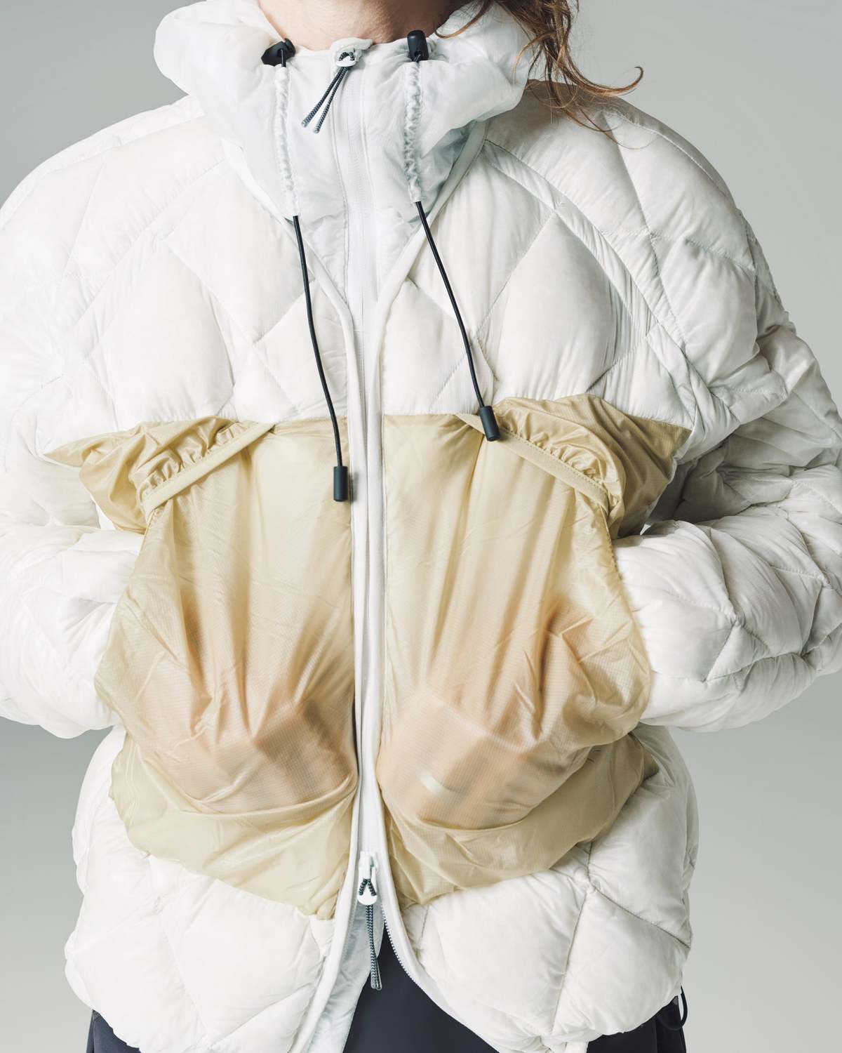 ROA Light Down Padded Jacket - Blanc de Blanc | Garmentory