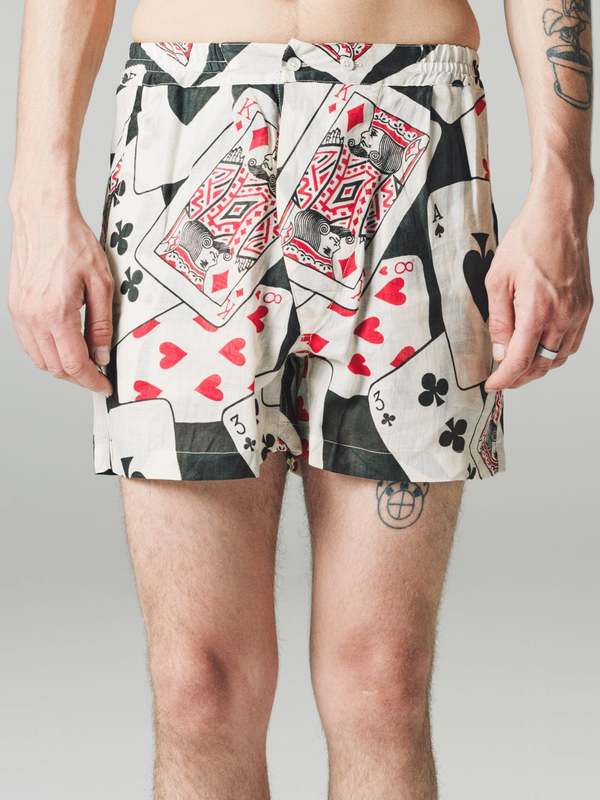 BODE Ace of Spades Boxer Short | Garmentory