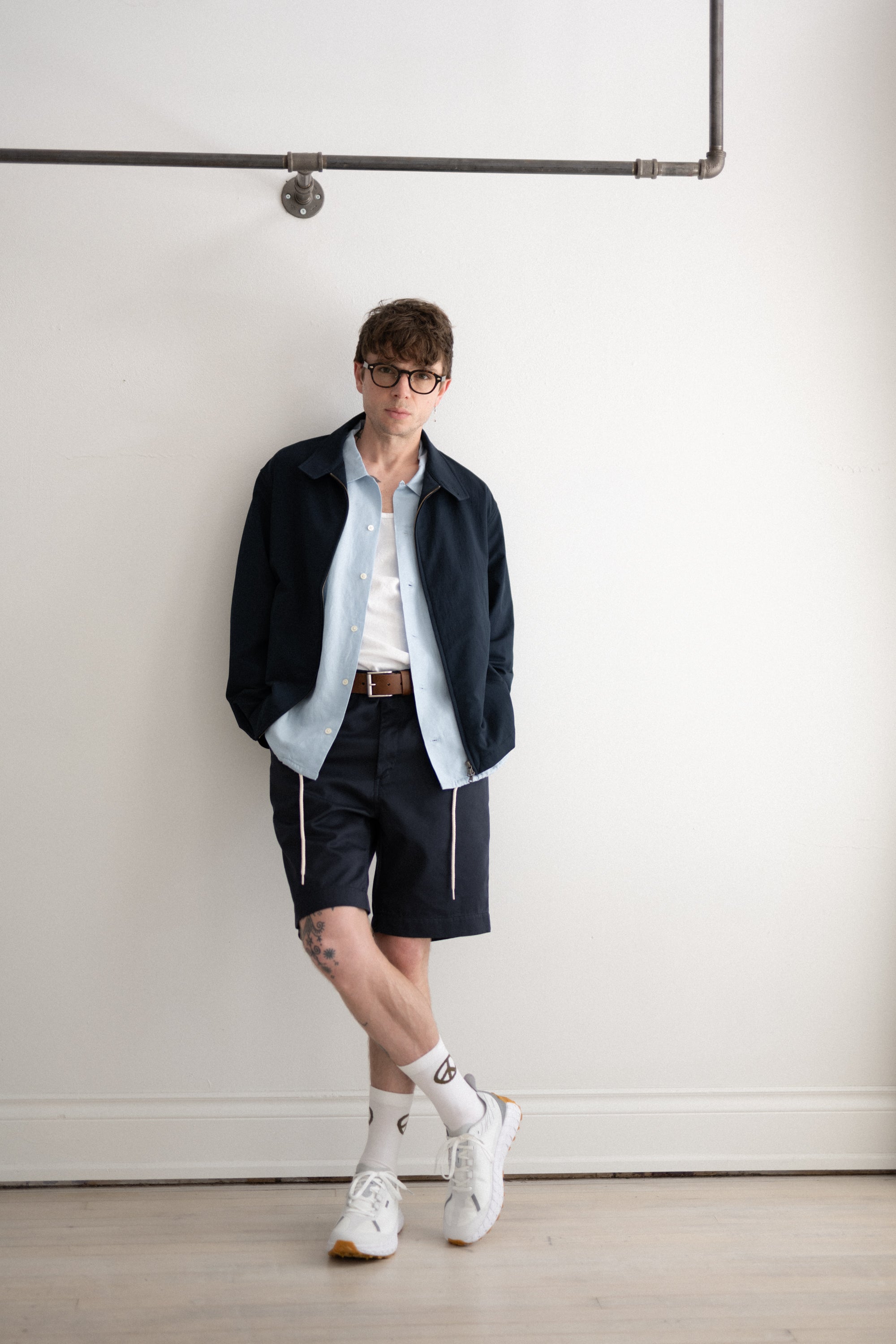 Nanamica ALPHADRY Crew Jacket - Navy | Garmentory