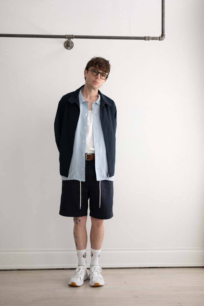 Nanamica ALPHADRY Crew Jacket - Navy | Garmentory