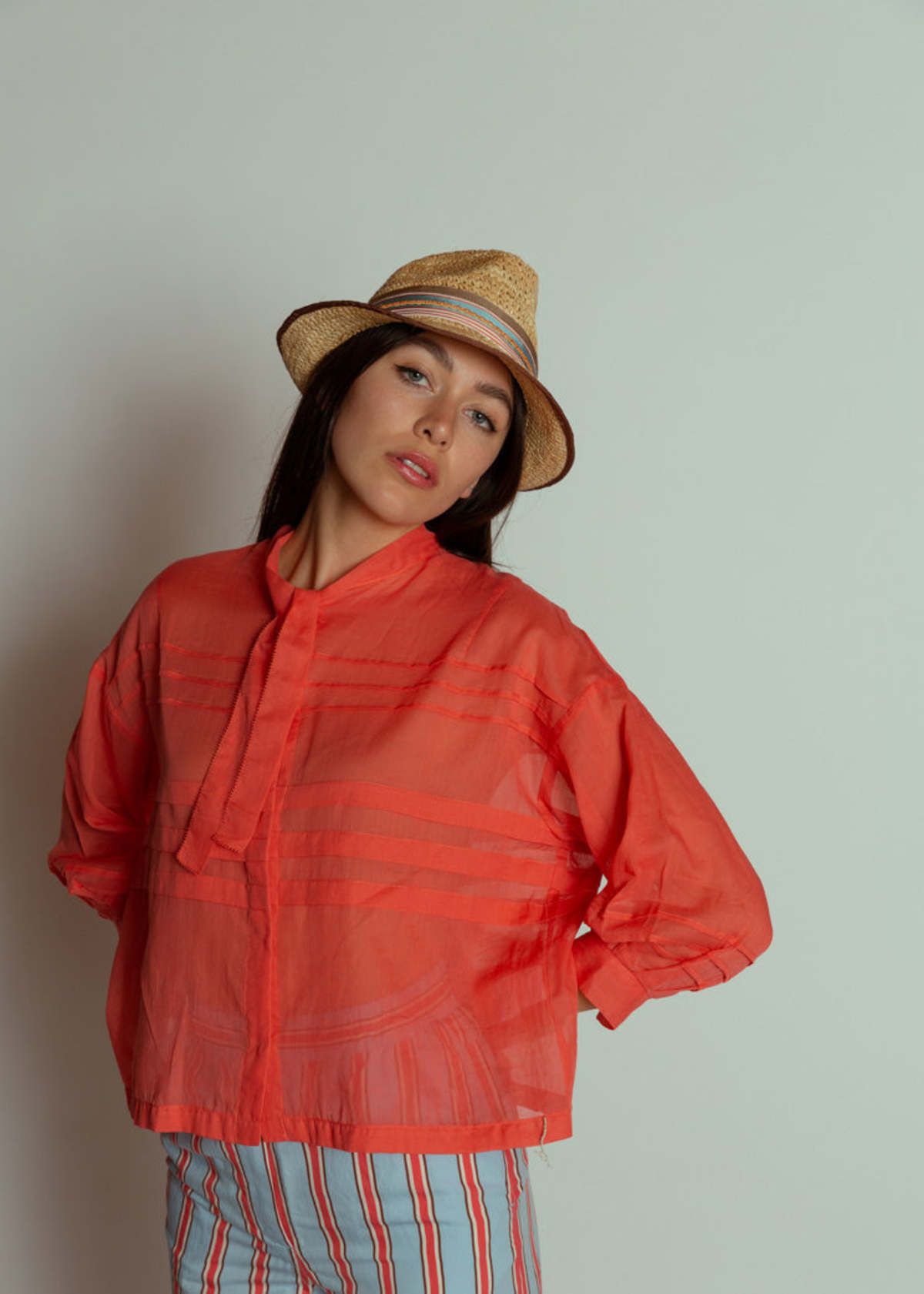 Lola Pool Boy Hat - Waspy | Garmentory