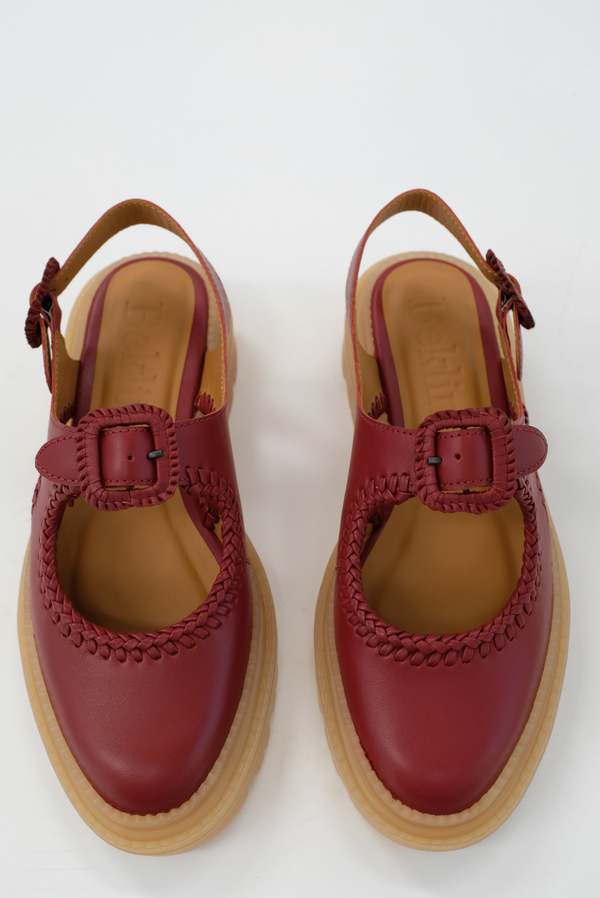 Beklina Mara Maria Sandal - CRANBERRY | Garmentory