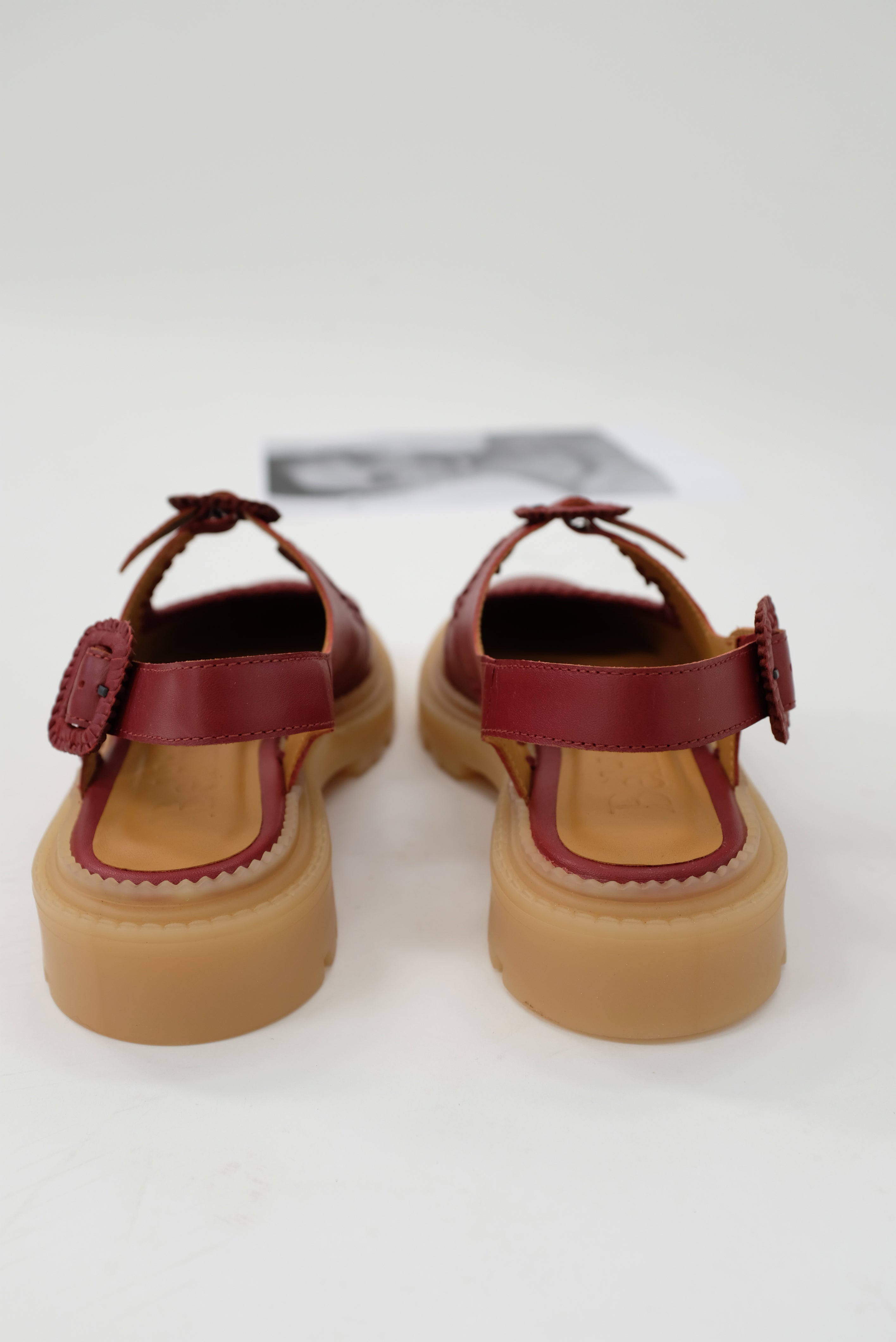 Beklina Mara Maria Sandal - CRANBERRY | Garmentory
