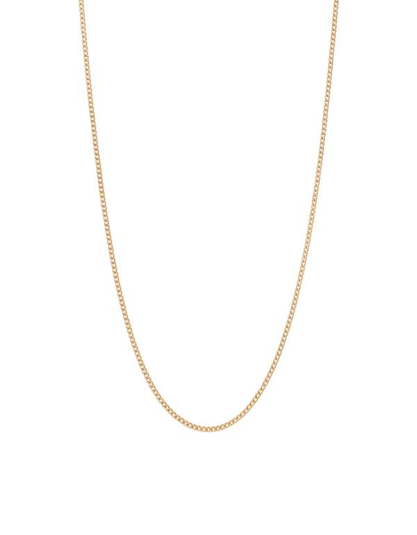 Miansai 2mm Cuban Chain Necklace - Gold | Garmentory