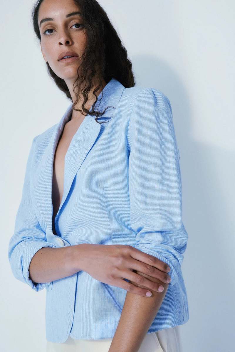 Melissa Nepton Veston Glen - Ray Bleu | Garmentory