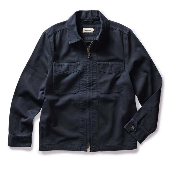 Taylor Stitch The Station Jacket - Dark Navy Broken Twill | Garmentory