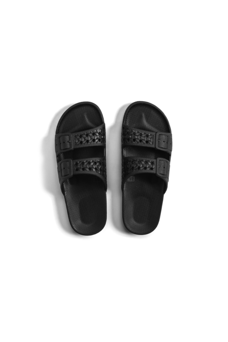 Freedom Moses Sandal - Black Splatter | Garmentory