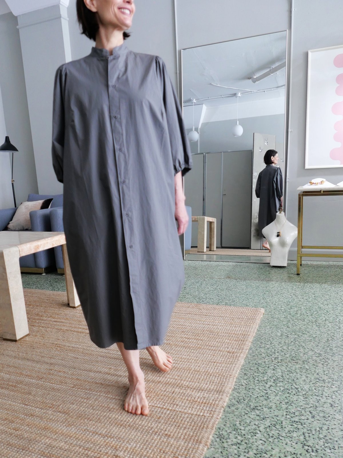 Labo.Art ABITO BELINDA DRESS - INK | Garmentory