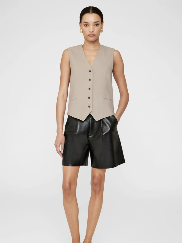 Anine Bing Lena Vest - Sand | Garmentory