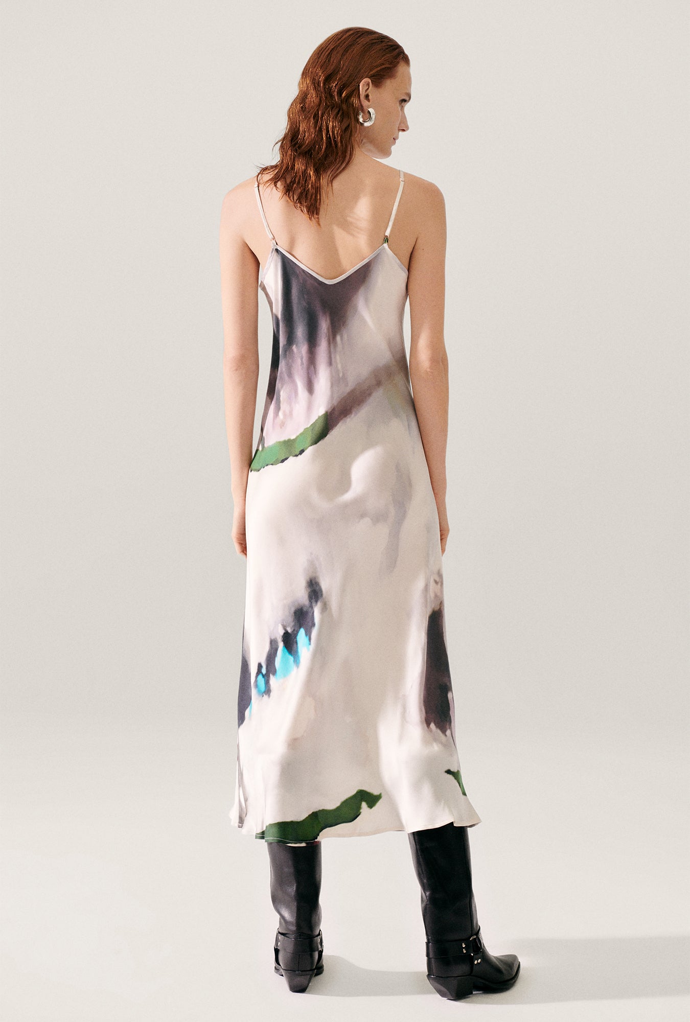 Silk Laundry 90s Slip Dress - Phosphate | Garmentory