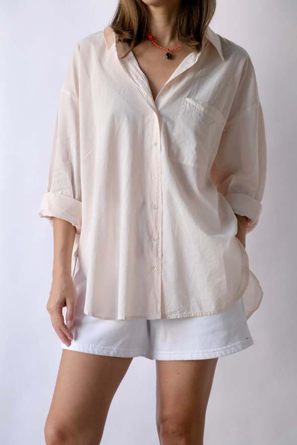 Xirena Sydney Shirt - Cream Peach | Garmentory