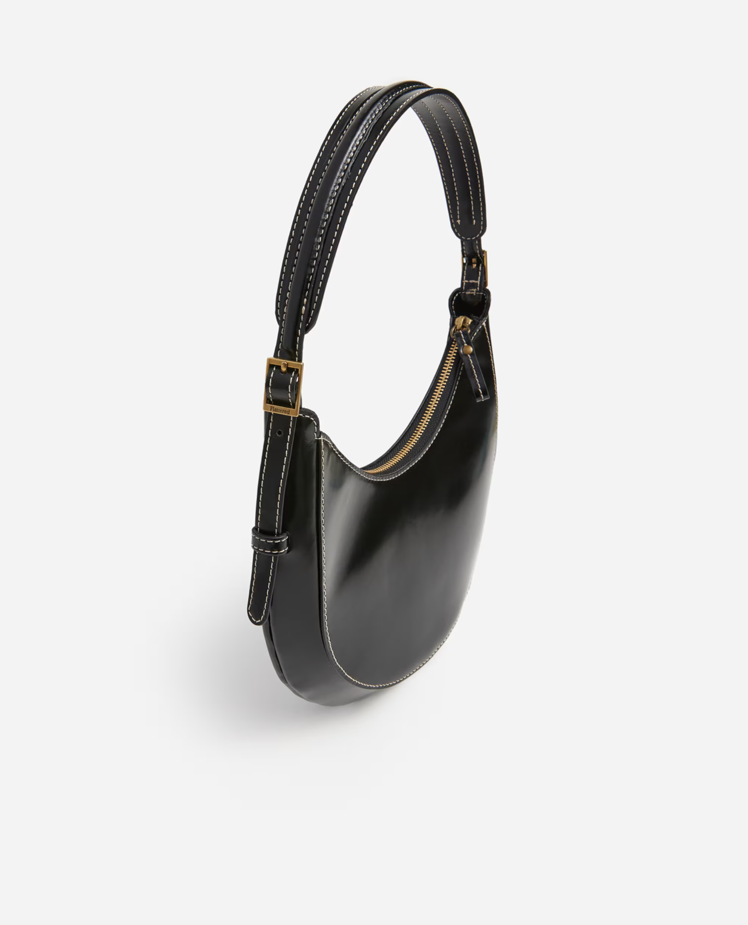 Flattered Lunar Leather Shoulder Bag | Garmentory