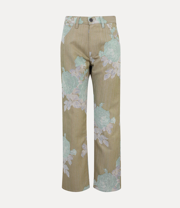 Vivienne Westwood Ranch Jeans - Rose Print | Garmentory