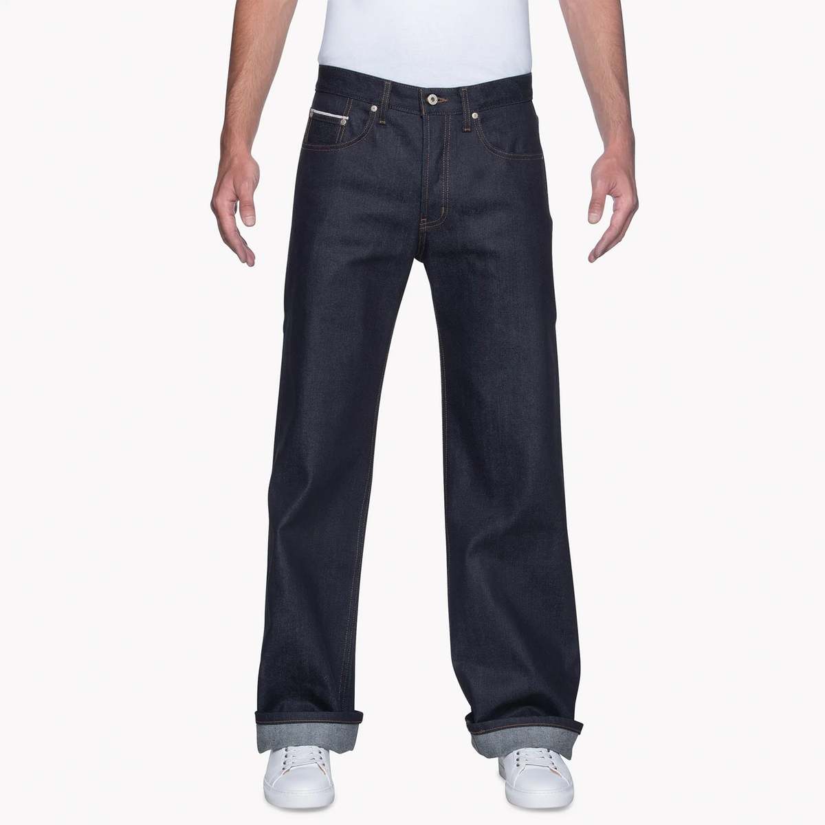Naked & Famous Strong Guy Jeans - Nightshade Stretch | Garmentory