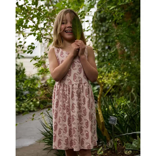 Kids Lewis Tank Dress - Seahorse | Garmentory