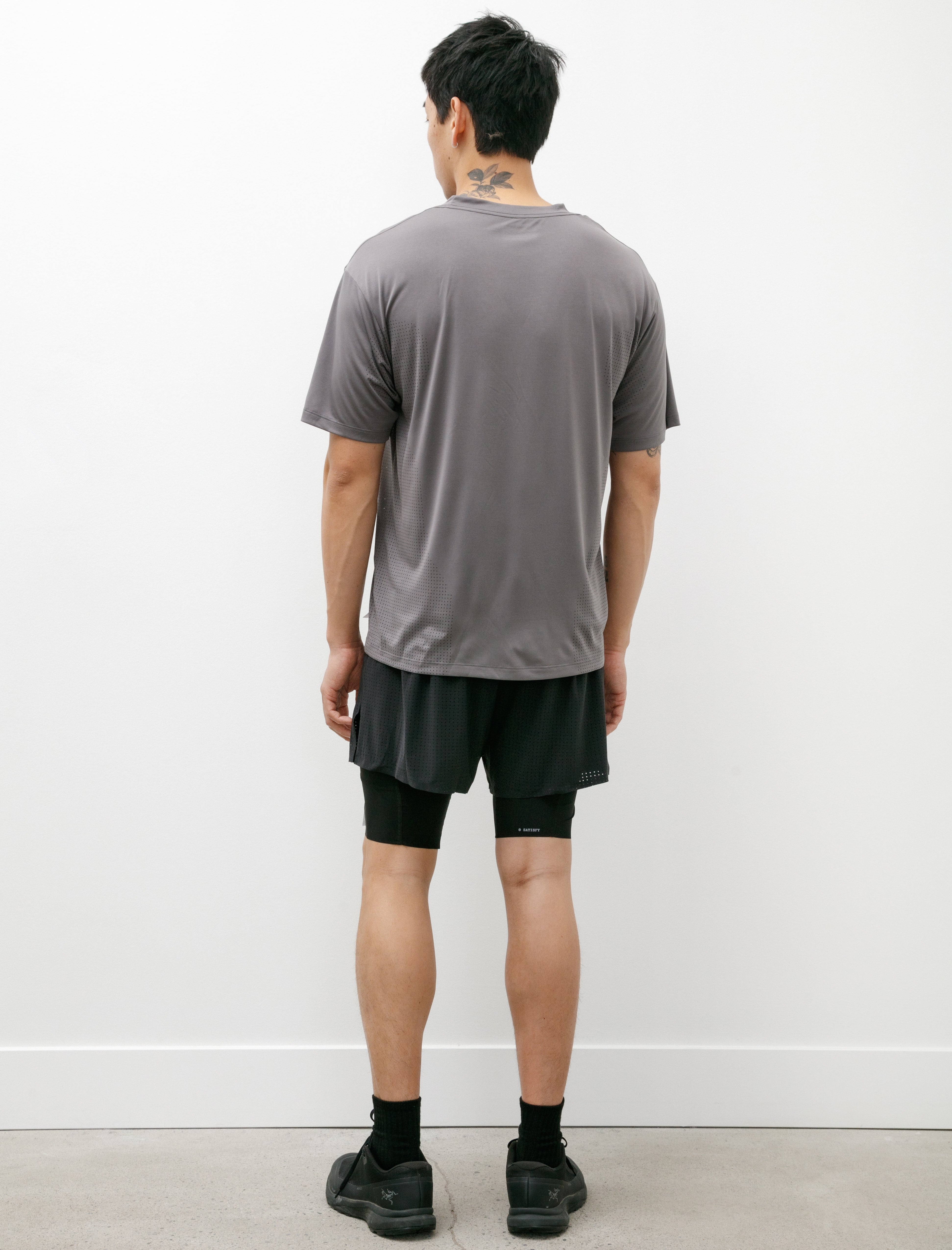 Satisfy Justice Cargo 9" Half Tights - Black | Garmentory