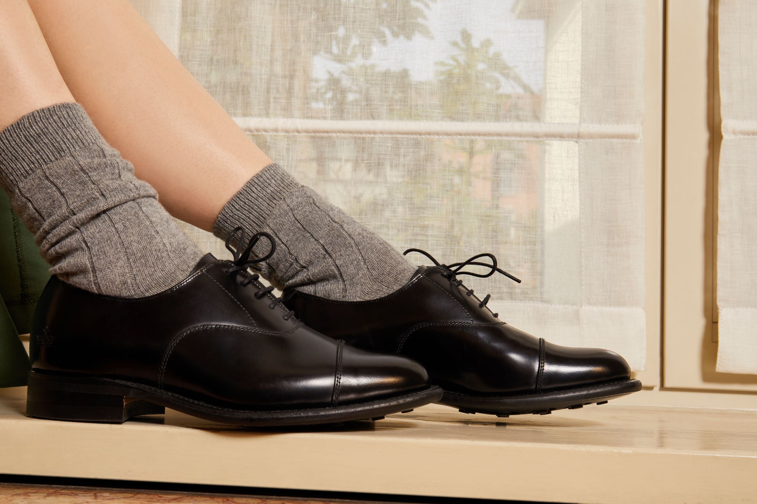 Macian Fran Oxford Shoes - Black | Garmentory